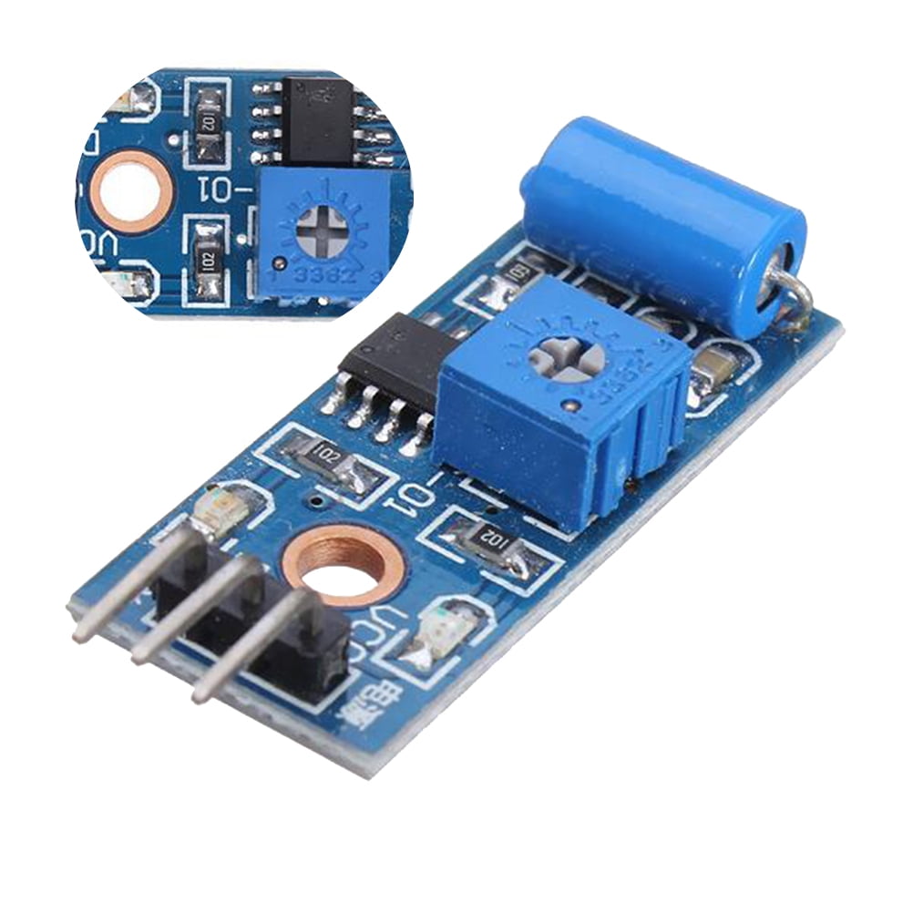 Normally Closed Vibration Sensor Fixed Bolt Hole Module - Walmart.com