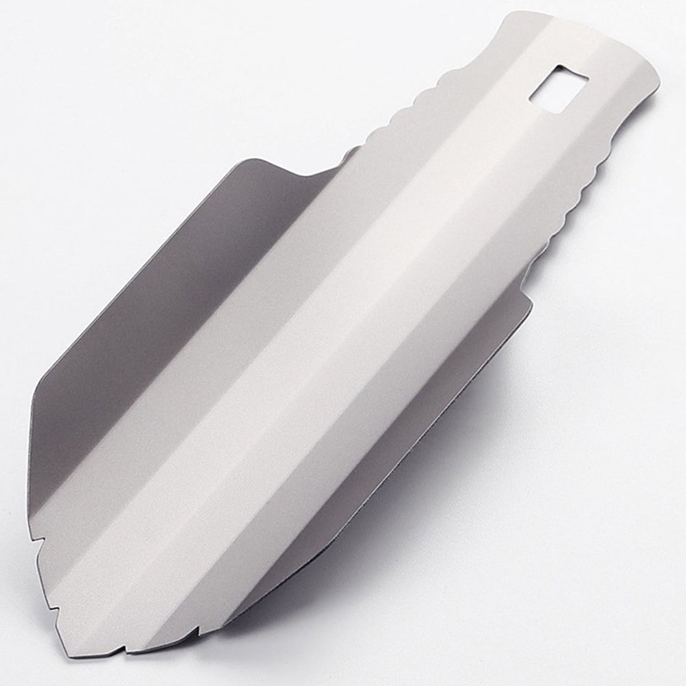 HOMEMAXS Notched Titanium Garden Hand Shovel for Gardening Digging ...