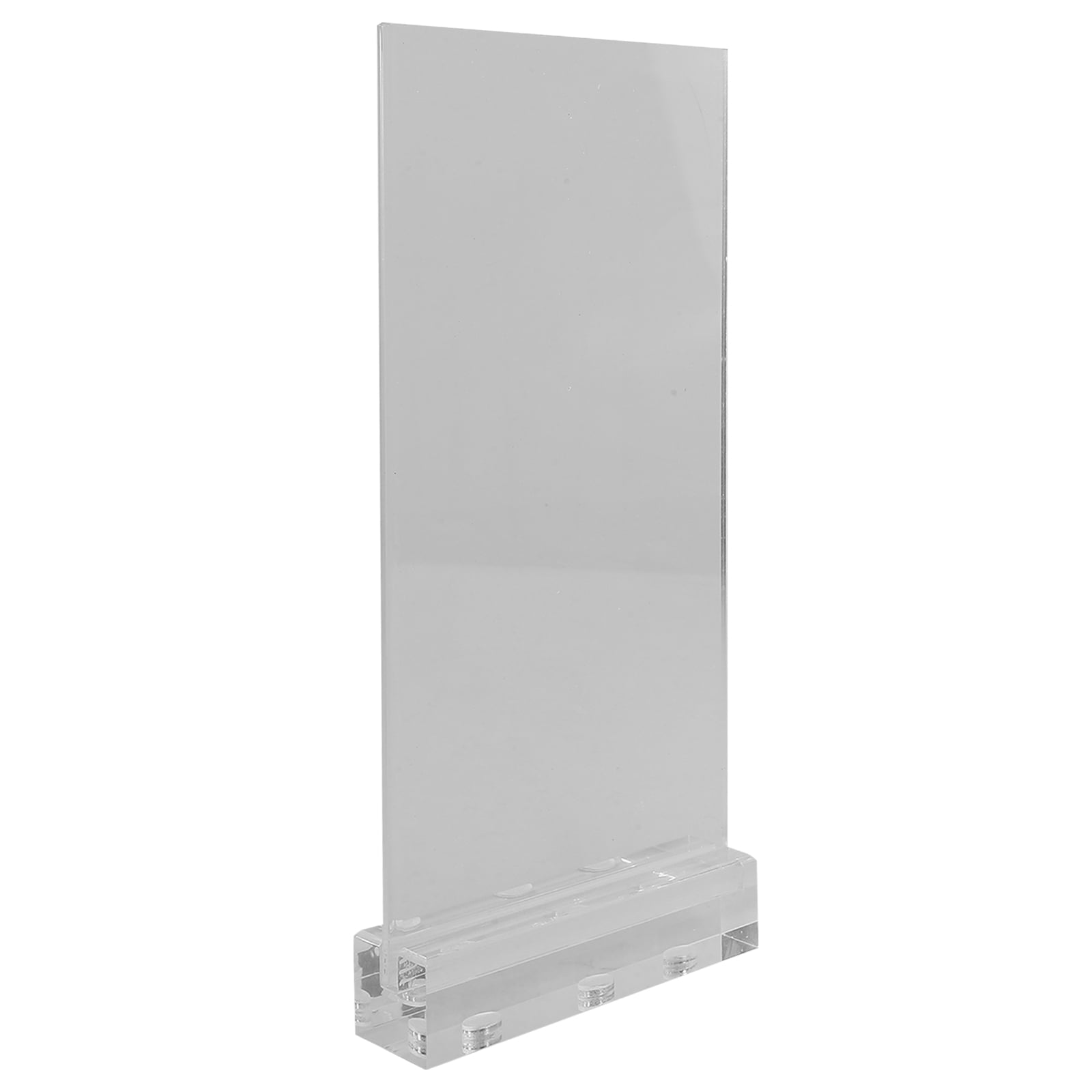 HOMEMAXS Notice Board Holder Store Display .00X10.00X2.50CM Transparent ...