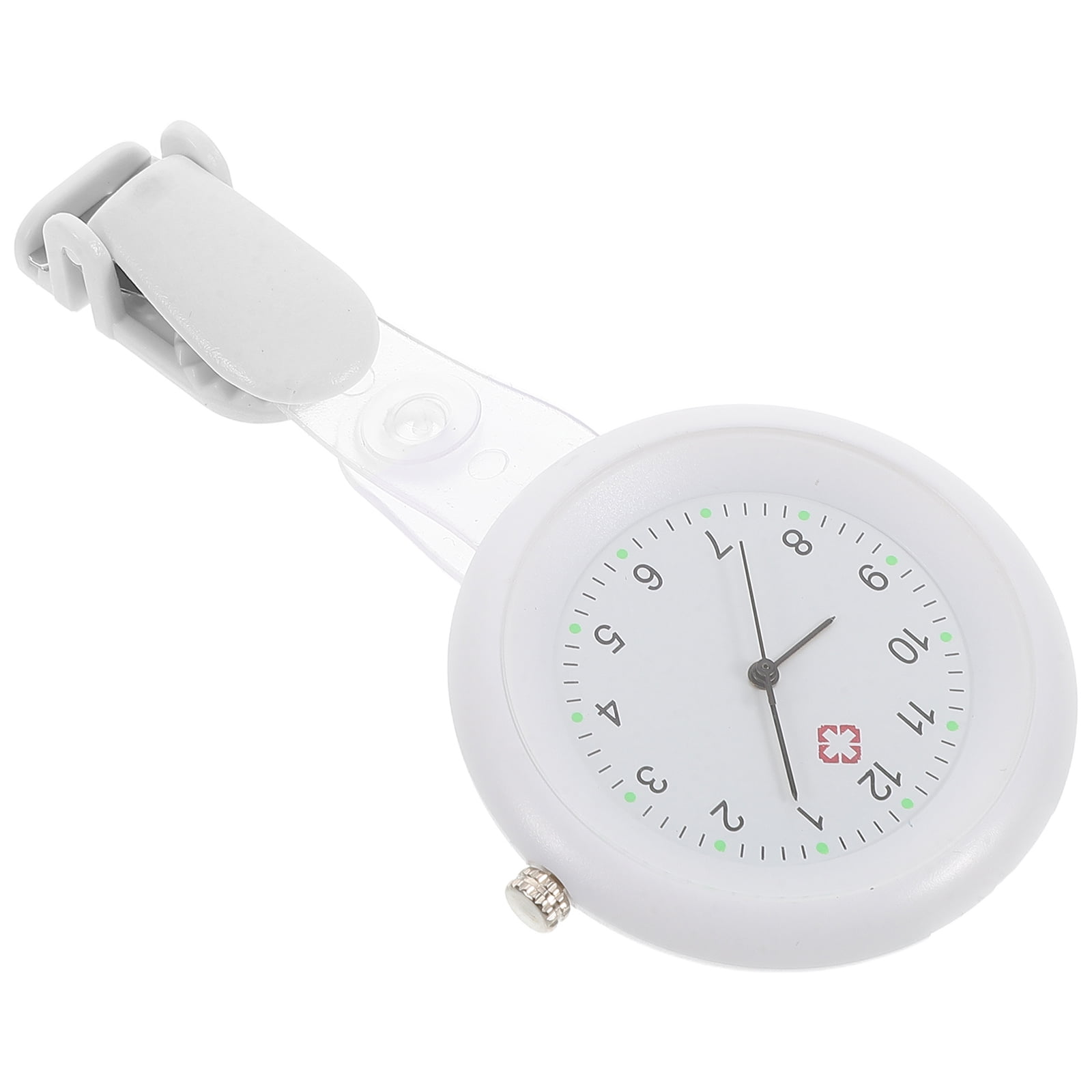 HOMEMAXS Nurse Fob Watch Hanging Nurses Lapel Watch Clip-On Feature ...