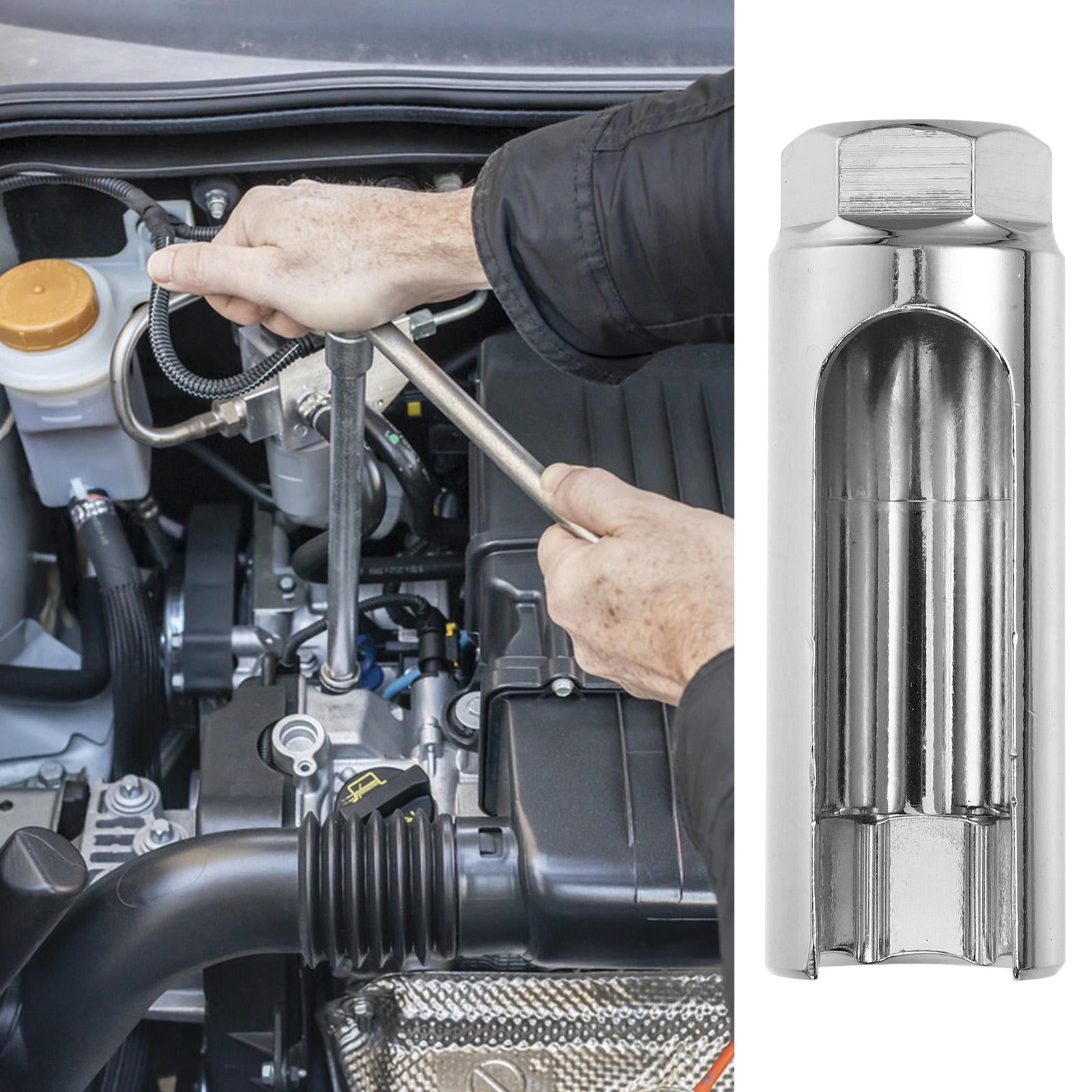 HOMEMAXS O2 Sensor Socket Removal Tool O2 Sensor Socket Universal O2 ...