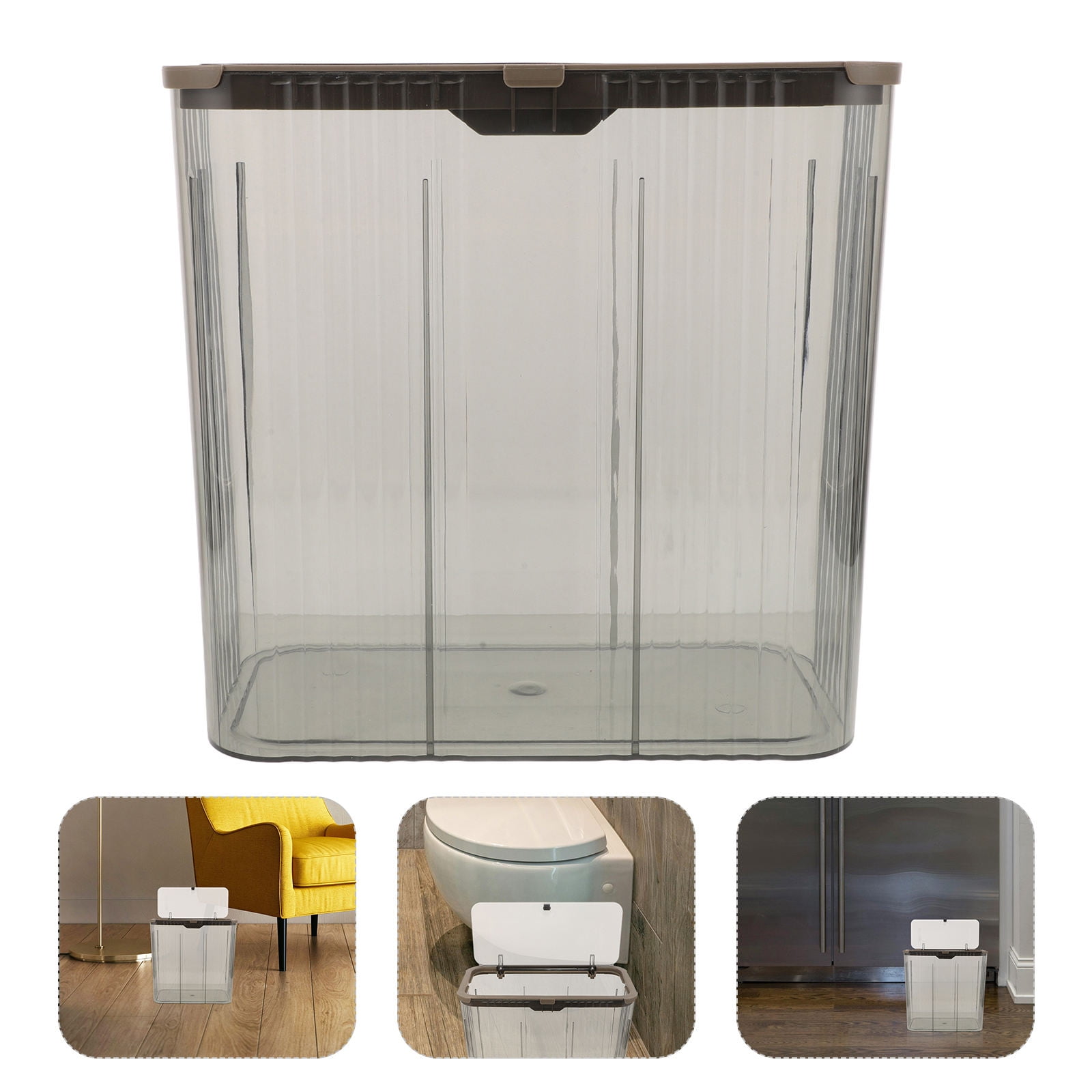 HOMEMAXS Office Trash Can Multi-function Garbage Bucket Rubbish Bins ...