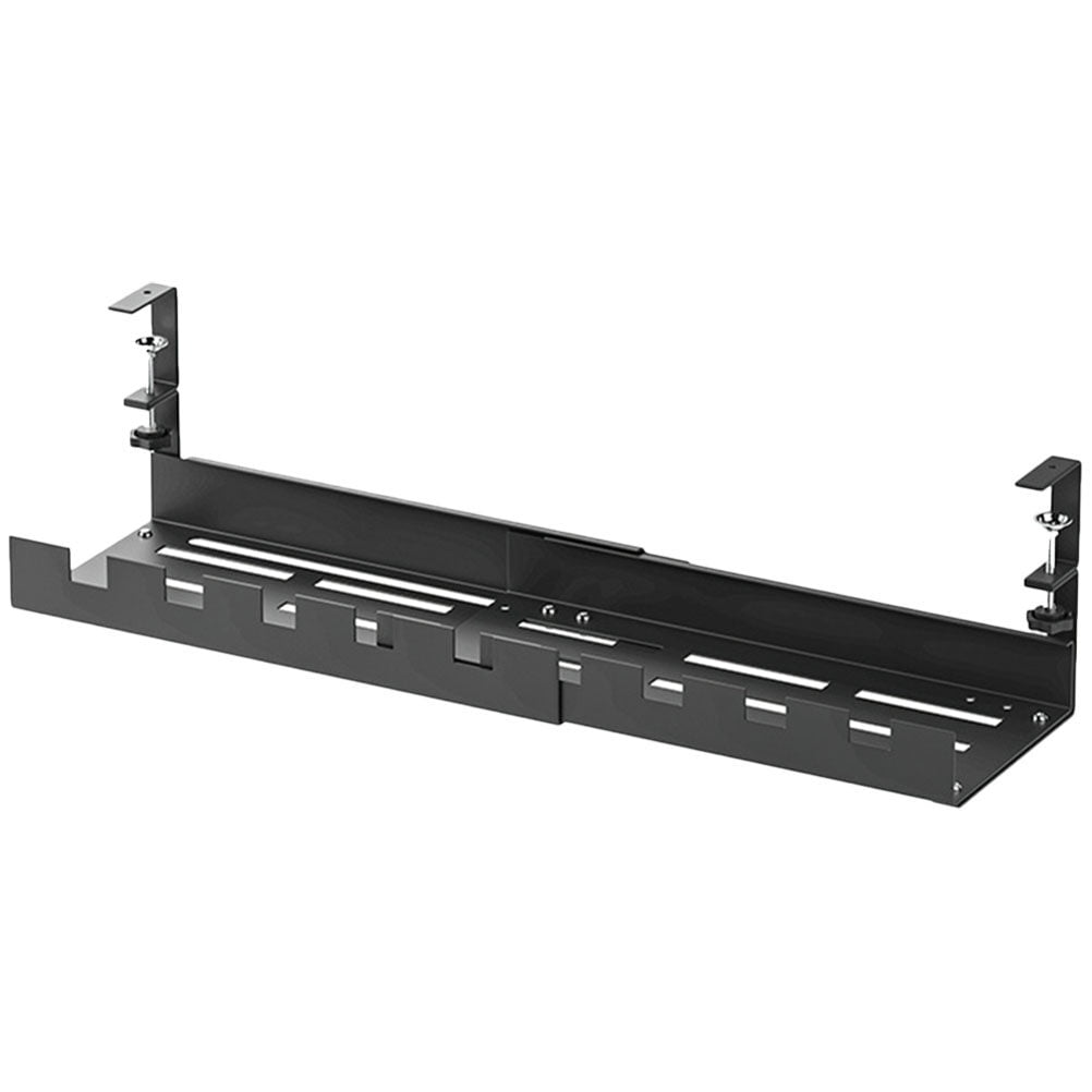 HOMEMAXS Organizer under Table Cable Management Rack Tray for Desk ...