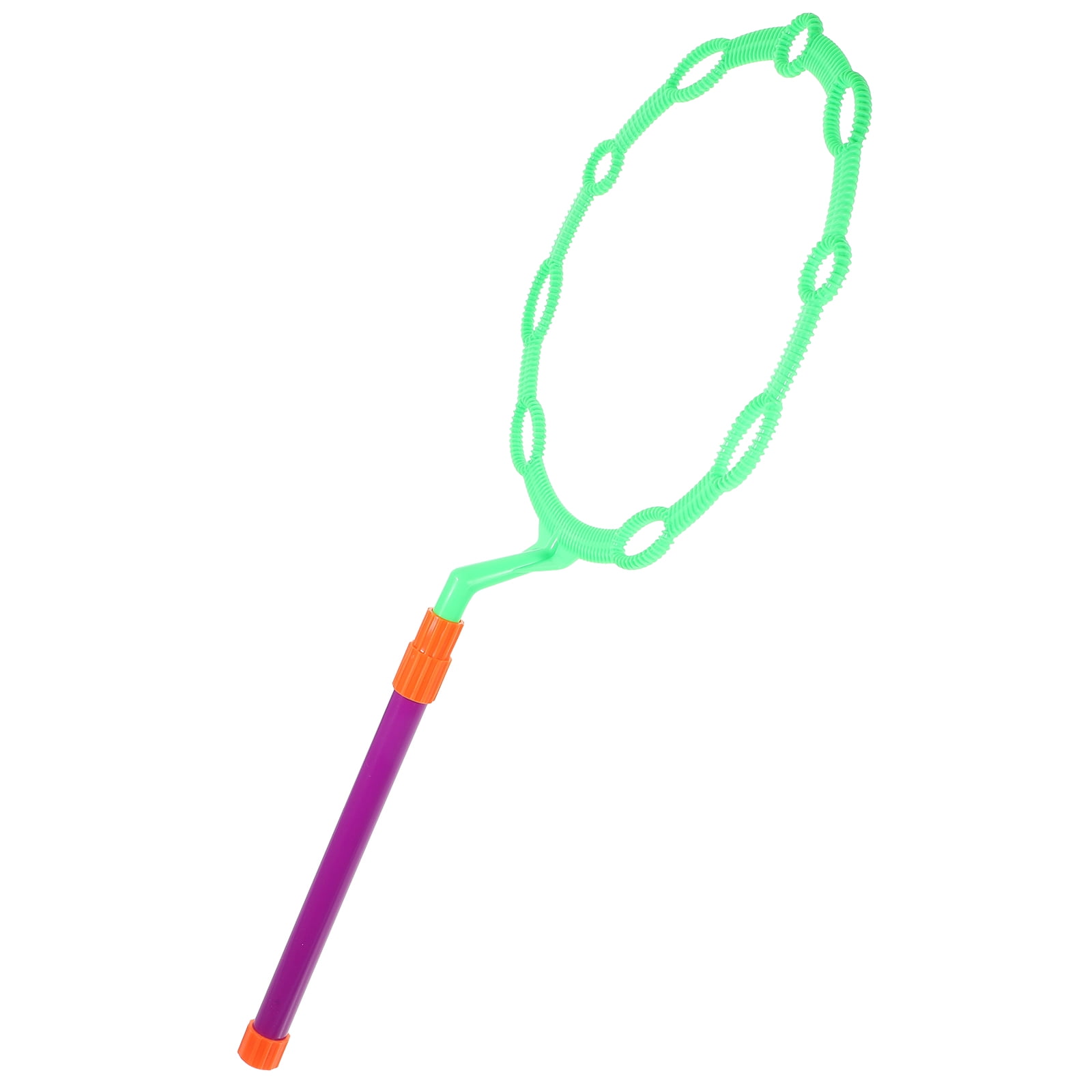 HOMEMAXS Outdoor Blowing Bubble Blower Long Removable Handle Large Bubble Ring Toys Small Circle ...