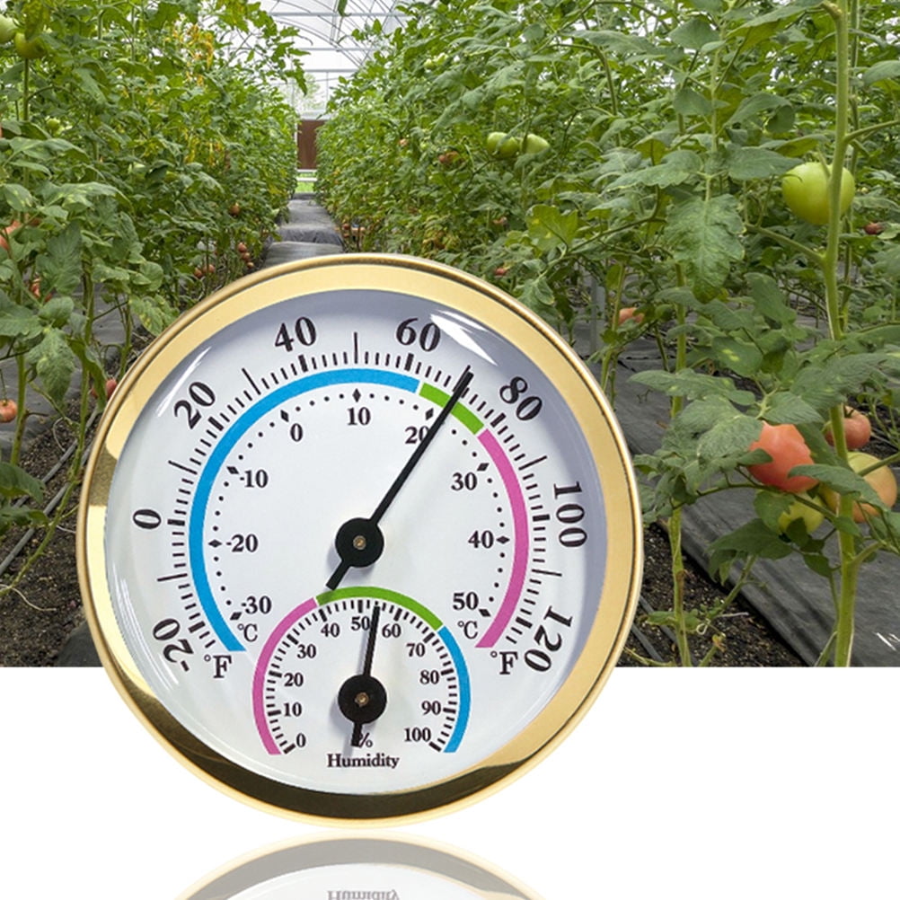 HOMEMAXS Outdoor Garden Hygrometer Thermometer Automatic Compact ...