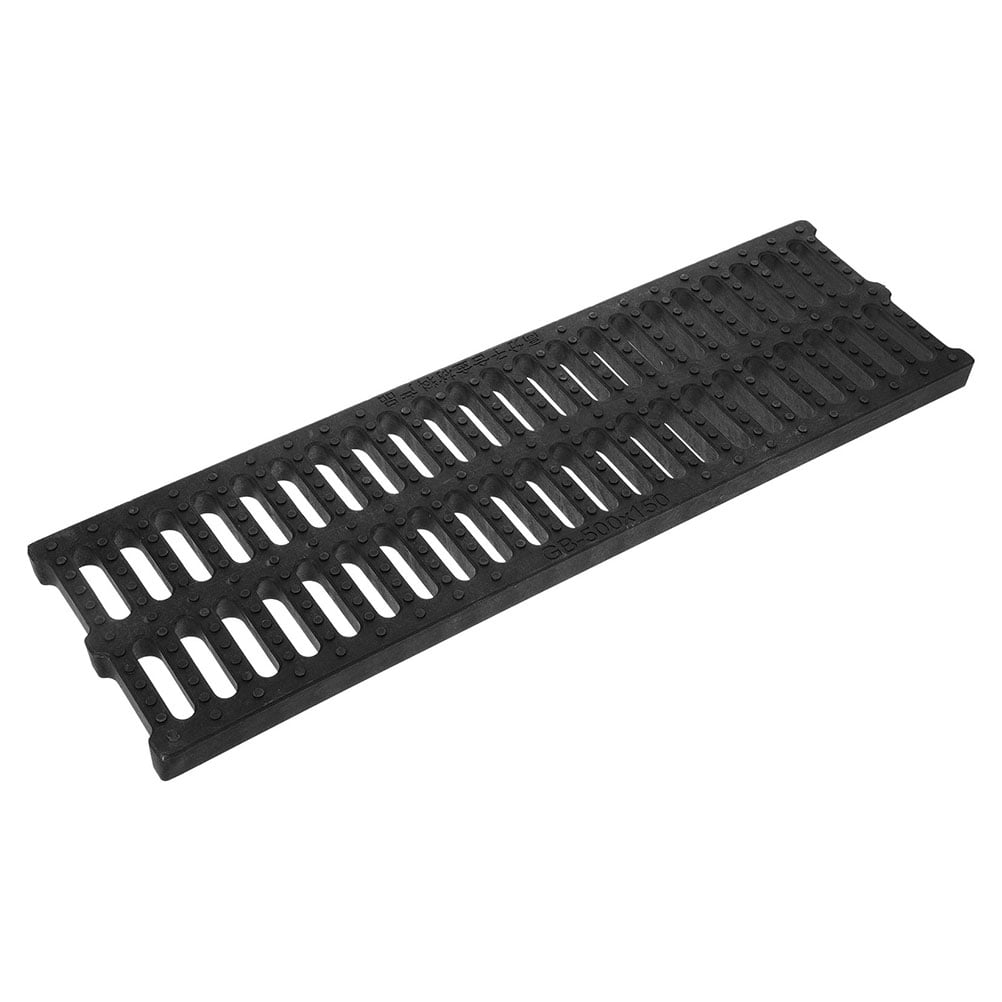 HOMEMAXS Outside Trench Drain Grate Plastic Trench Grate Outdoor Trench ...
