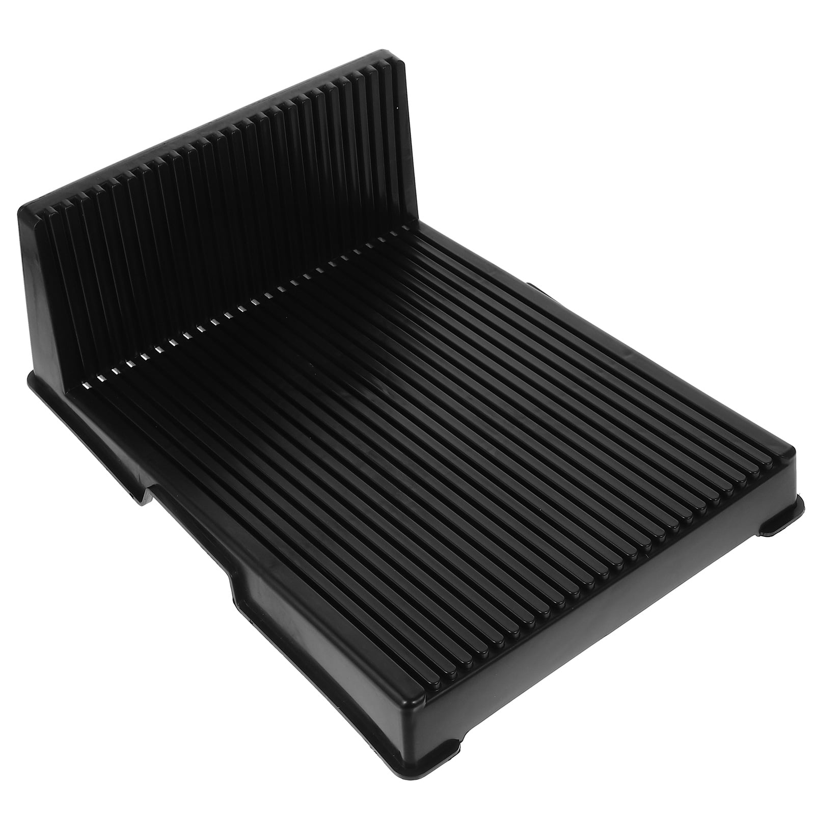 PCB Board Holder with 25 Slots for Circuit Storage ABS Black Anti ...