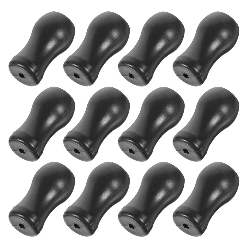HOMEMAXS PVC Blind Pull Cord Knobs for Vertical Blinds Black Color ...