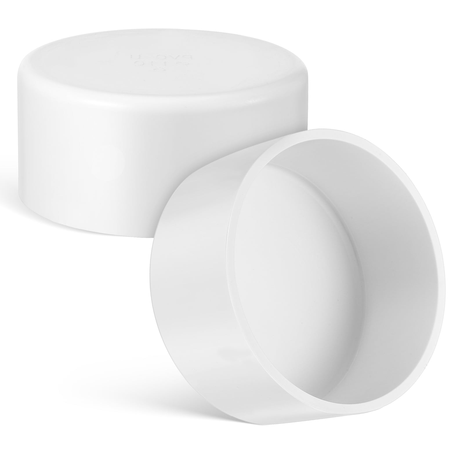 HOMEMAXS PVC Pipe End Closure Cap for Home Color Tight Seal and Weather ...