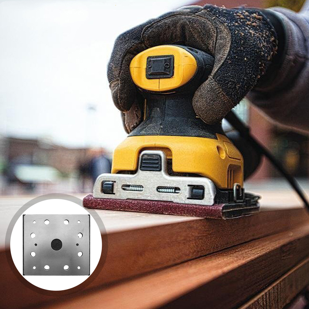 HOMEMAXS Pads for Sanding Square Sander Portable Backing Plate ...