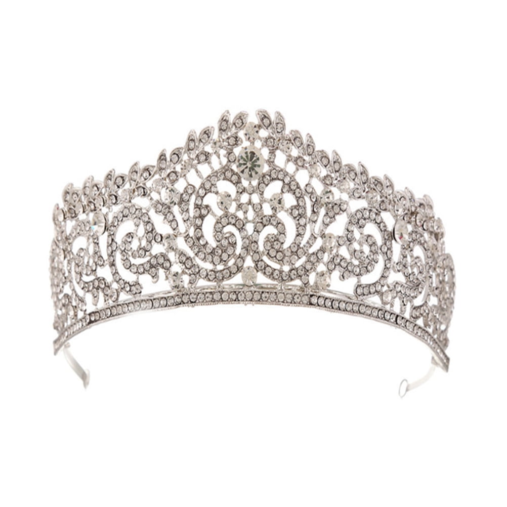 Pageant Tiara Vintage Crown Headpieces Decoration - Walmart.com