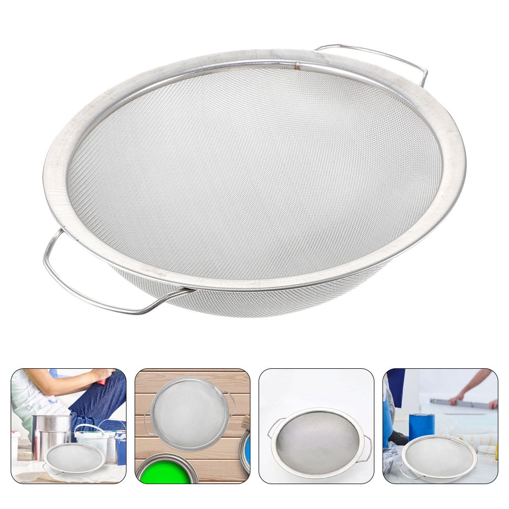 HOMEMAXS Paint Filter Retractable Detachable Flexible Car Funnel Silver ...