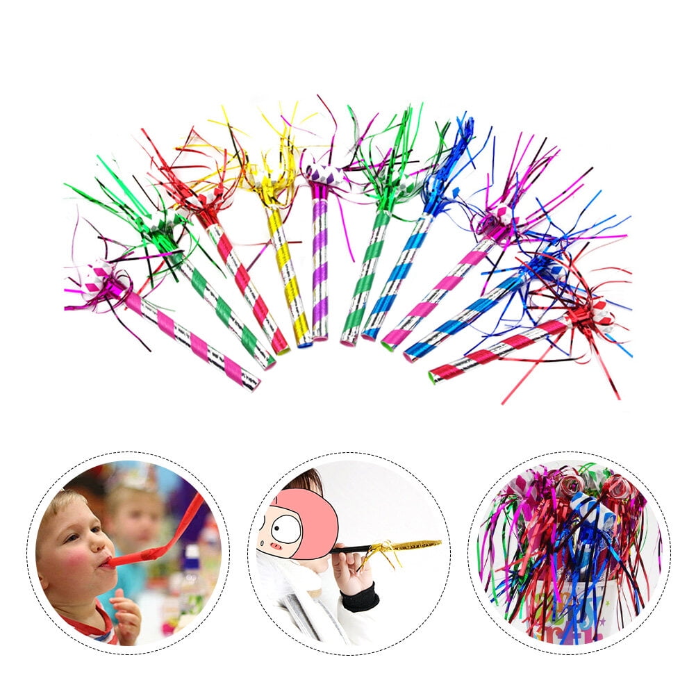 HOMEMAXS Party Whistles for Kids in Made of Ecofriendly Plastic for ...