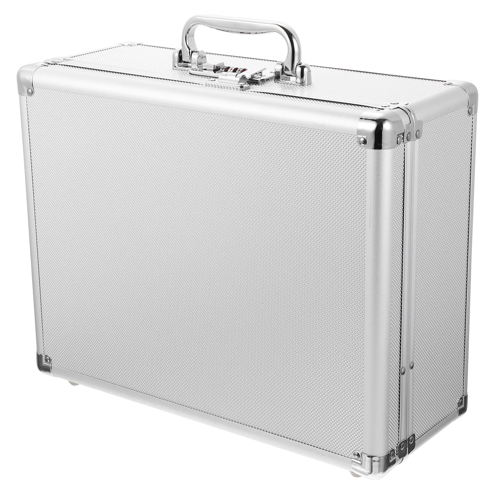 HOMEMAXS Password Suitcase Hard Large Tool Box Aluminum Carrying ...