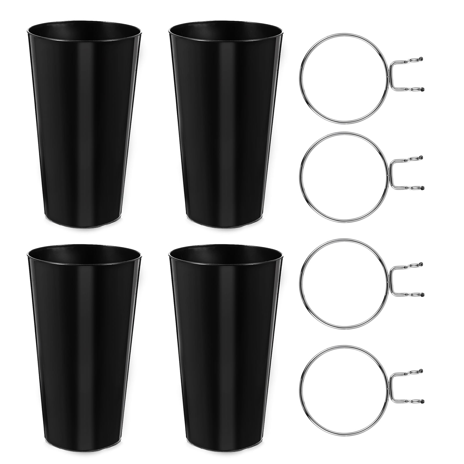 HOMEMAXS Peg Board Cups Pegboard Hook Set Hooks Orifice Holder Standard ...