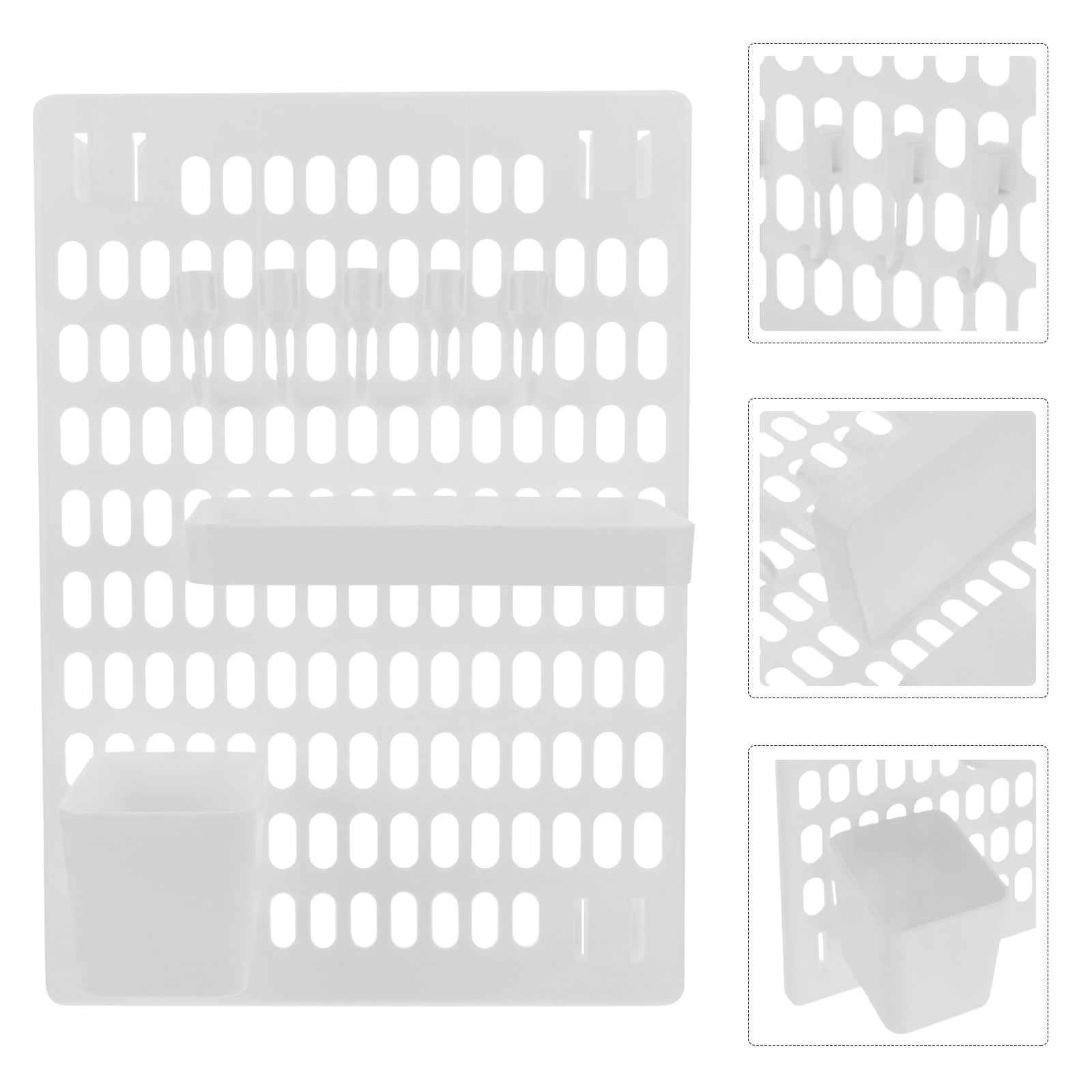 HOMEMAXS Pegboard Wall Panel Tool Organizer Mount Accessories for ...