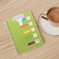 Pen Holder Clips Notebook Spring Clip Pen Holder 3-Hole Binder Pen ...