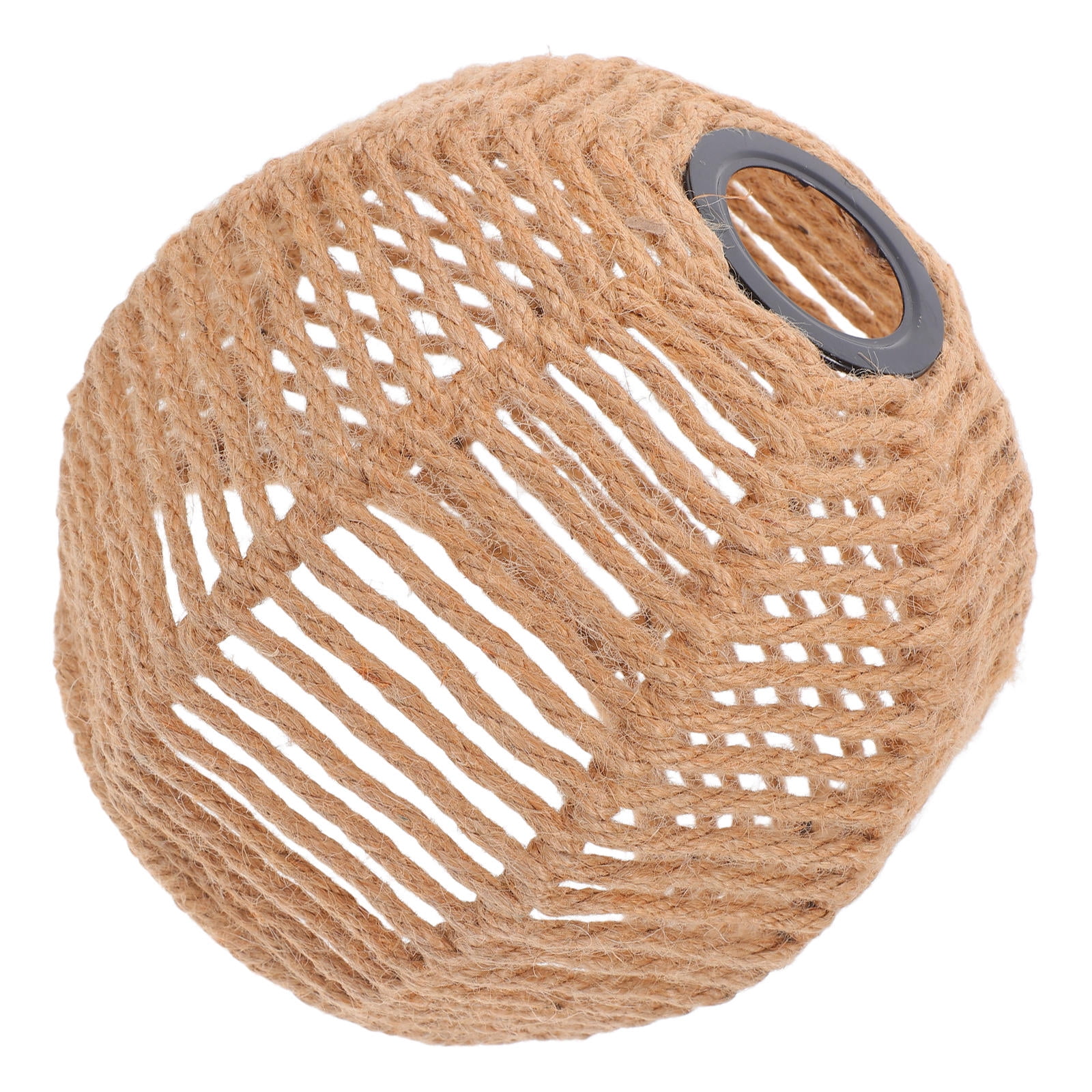 Pendant Lamp Shade Replacement Jute Rope Woven Light Shade Rustic ...