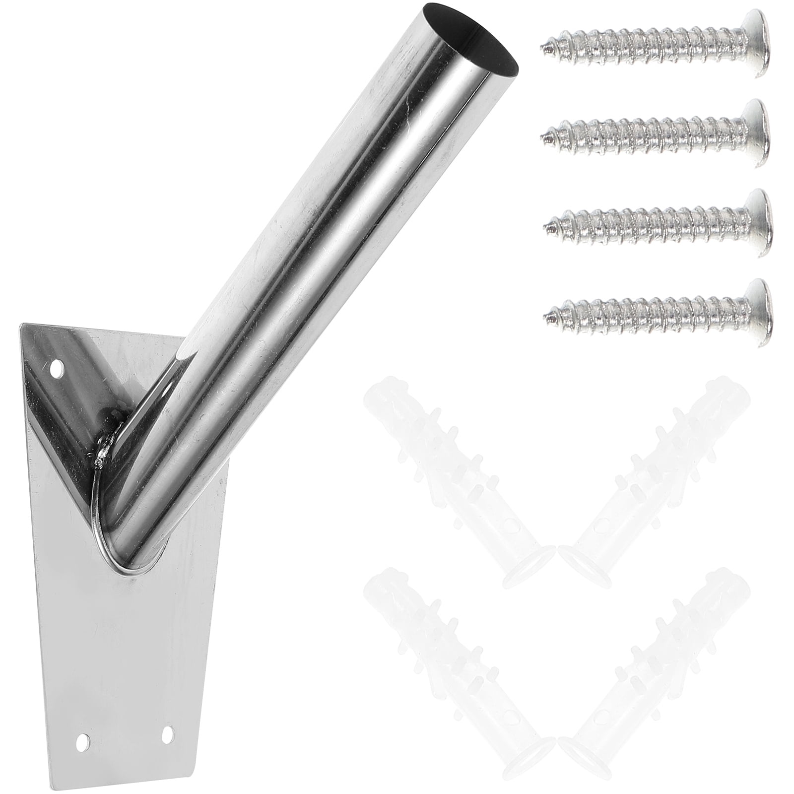 HOMEMAXS Pennant Flagpole Base Bracket Meeting Flag Holder 13.00X11 ...