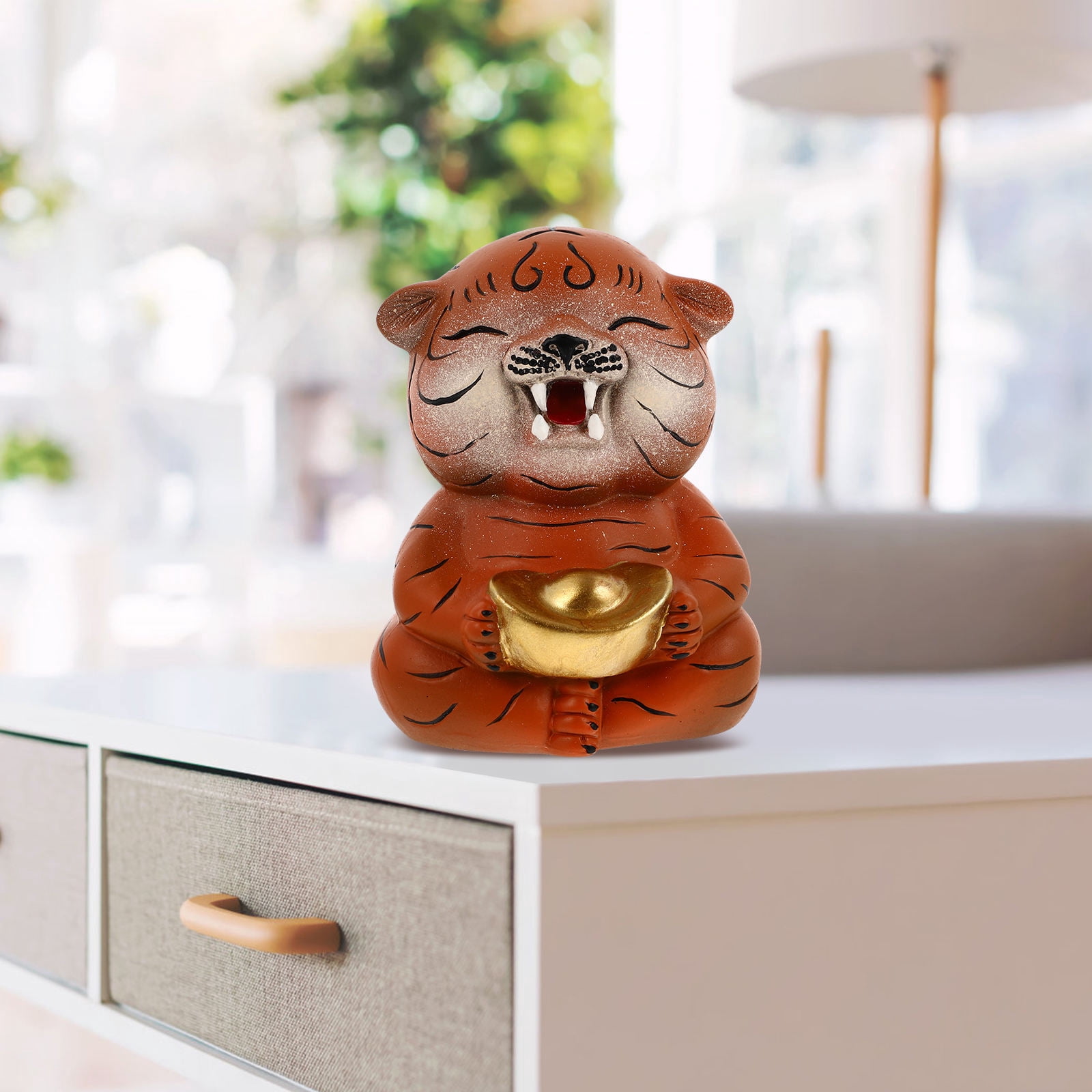 HOMEMAXS Personalized Ceramic Tiger Piggy Bank Unique Child - Walmart.com