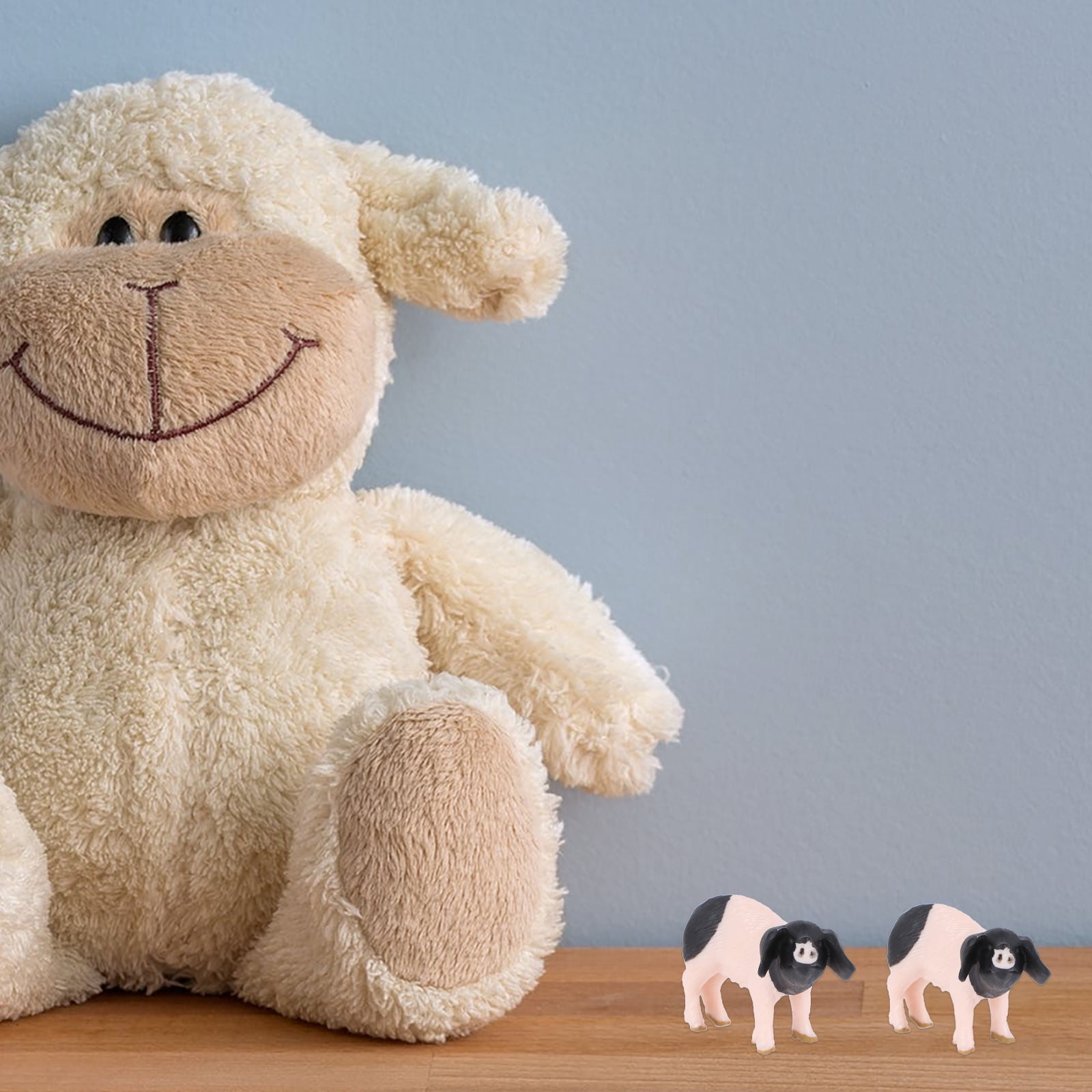 HOMEMAXS Pig Figure Toy Miniature Animal Figurines Eco-friendly Model ...