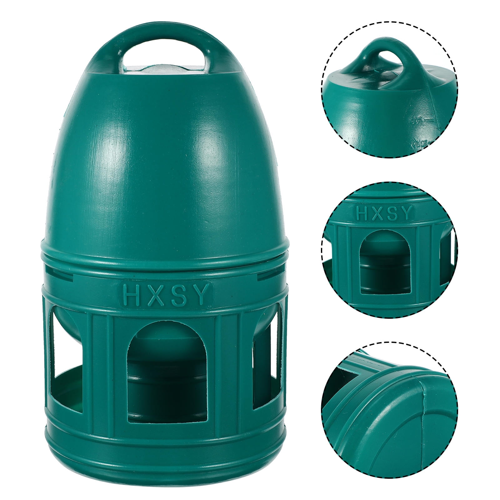HOMEMAXS Pigeon Water Feeder Dispenser for Pet Made of Plastic Green ...