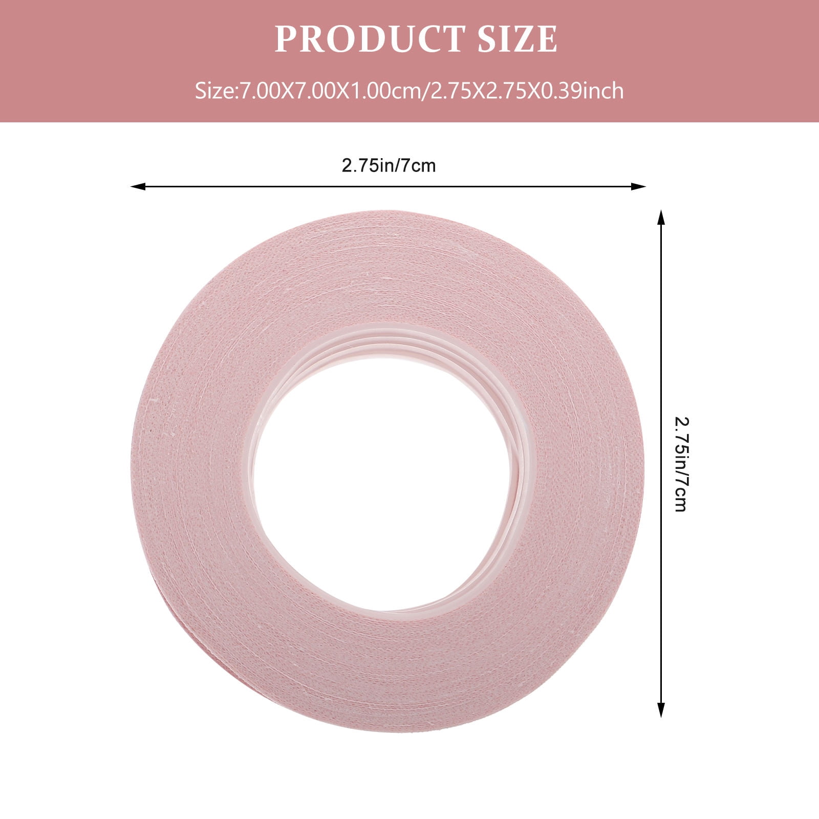 HOMEMAXS Pink Adhesive Fingernail Tape for Daily Use and Cuttable to ...