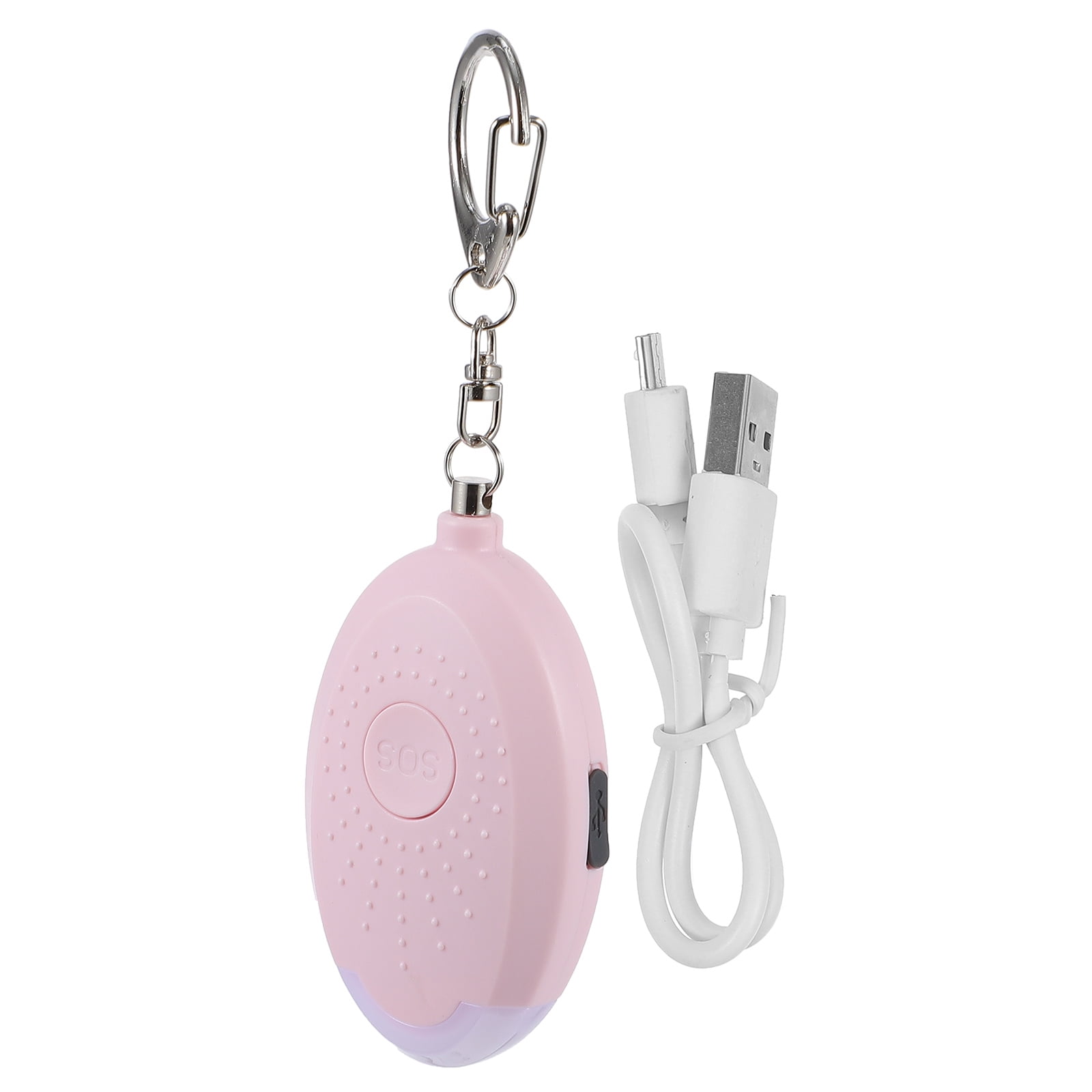 Pink Personal Safety Alarm for Women with Bright LED Light and ...