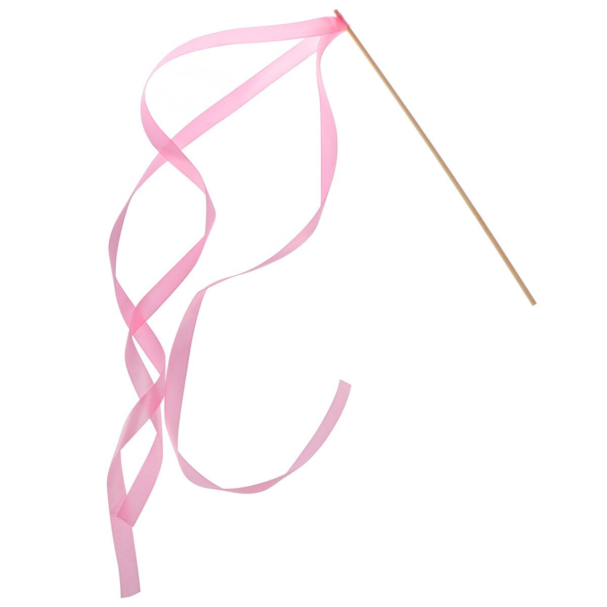 HOMEMAXS Pink Ribbon Wedding Wands for Bridal Send Off Ceremony and ...