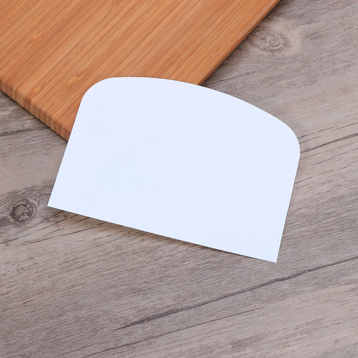 HOMEMAXS Plastic Baking Scraper Set for Cake Baking Use Includes 2 ...