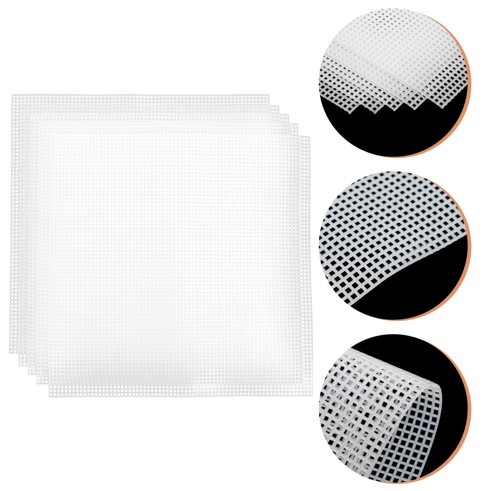 HOMEMAXS Plastic Canvas Sheets for DIY Bag Making Supplies Smooth ...