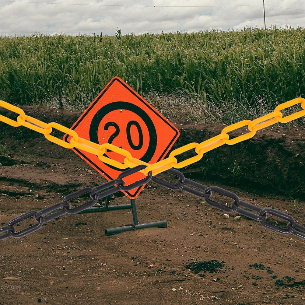 HOMEMAXS Plastic Chain Weatherproof Chain High Visibility Plastic ...