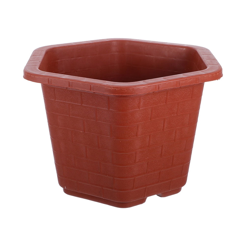 HOMEMAXS Plastic Flower Pots for Home and Office Succulent Bonsai ...