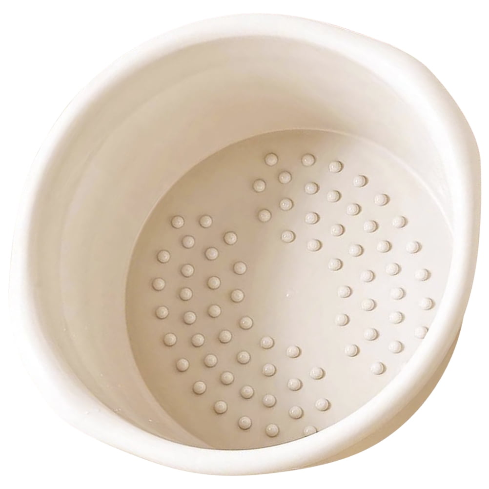 HOMEMAXS Plastic Foot Basin Spa Massage Foot Bath Plastic Washing Basin ...