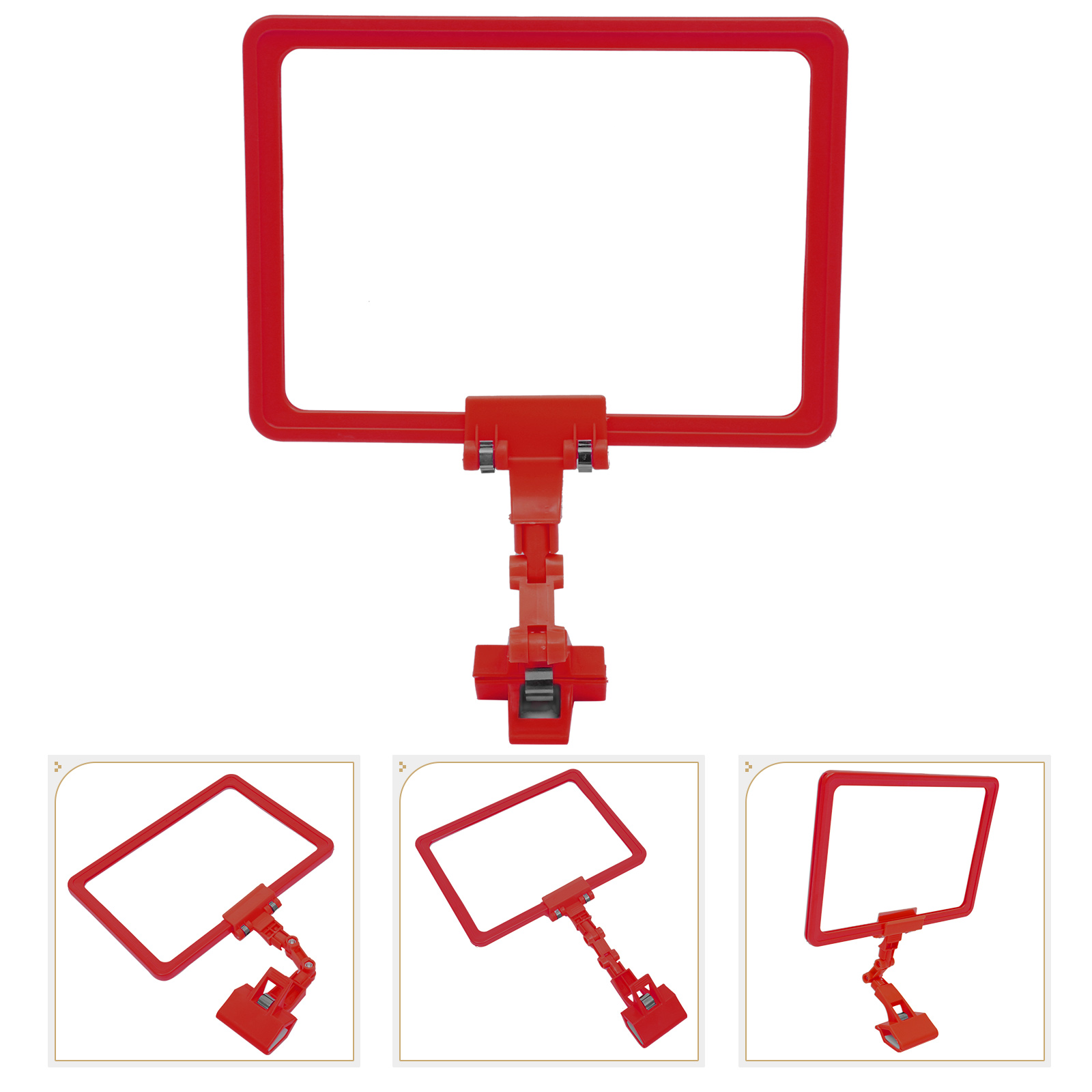 HOMEMAXS Plastic Label Racks Shelf Tags for Wire Shelving Holder Labels ...