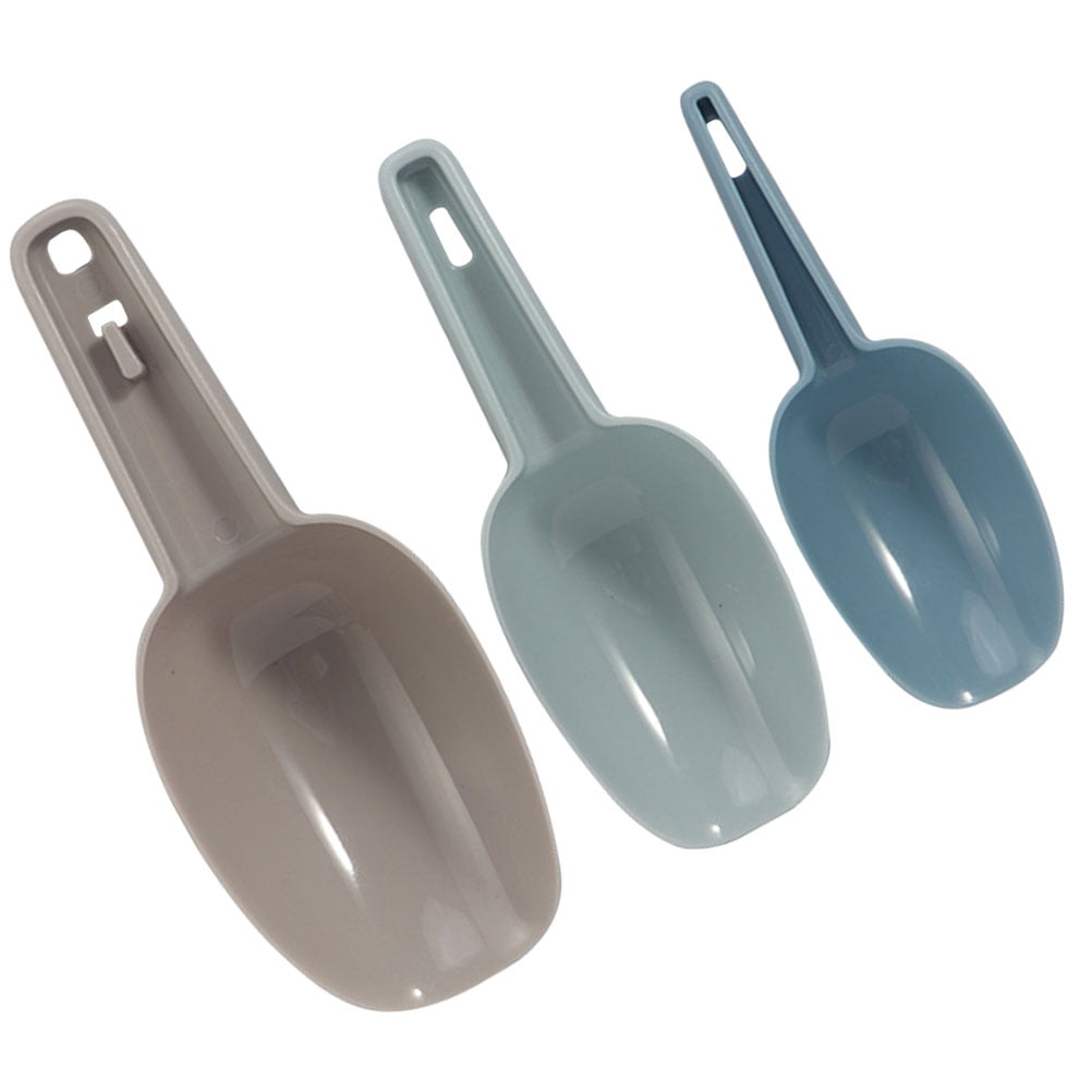 Plastic Serving Scoops for Kitchen Use Assorted Color Stackable and 1 ...