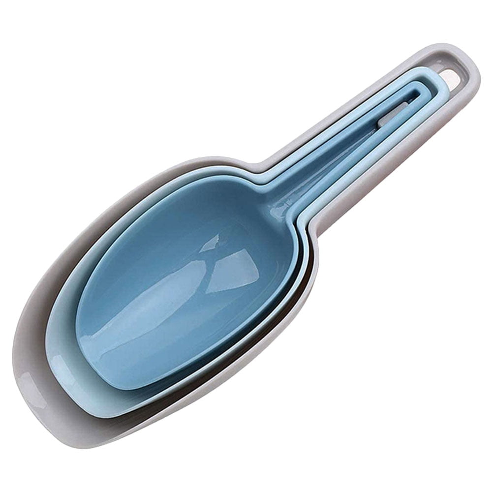 HOMEMAXS 1 Set of Plastic Ice and Cereal Serving Scoops Versatile ...