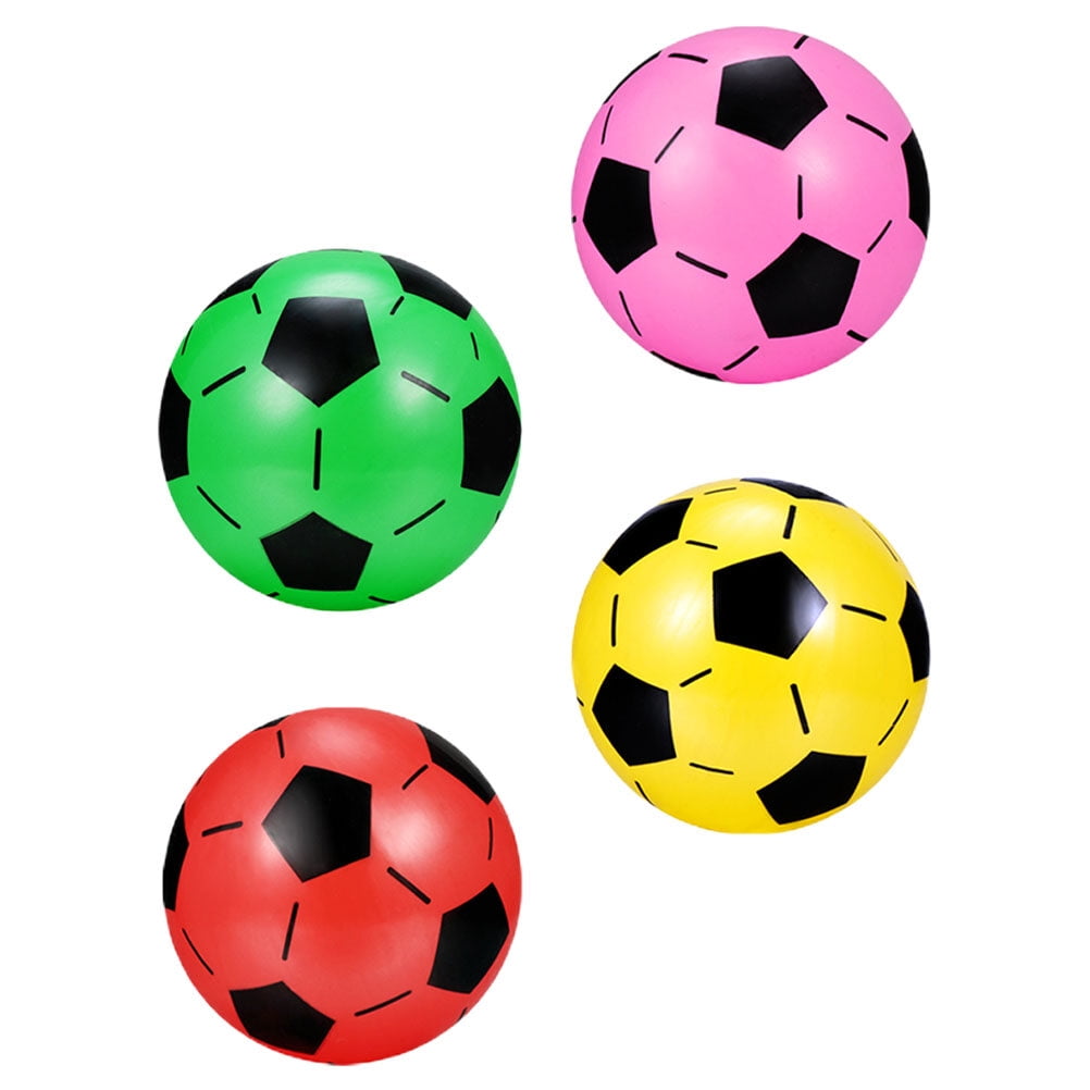 HOMEMAXS Plastic Soccer Balls for Kids Sport Use Assorted Color ...