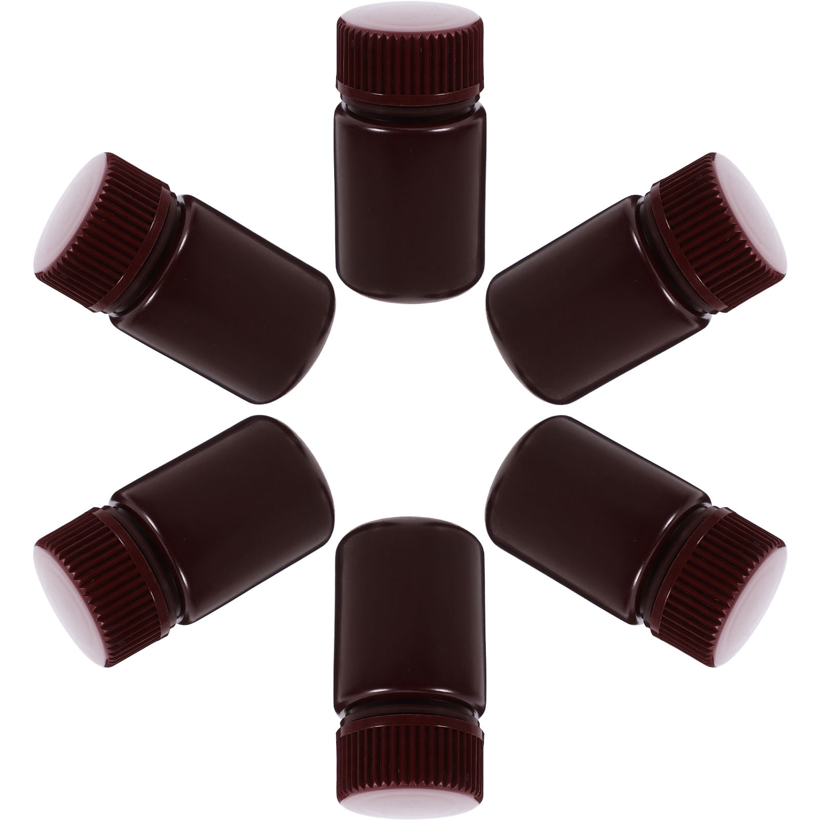 HOMEMAXS Plastic Storage Bottles with Tight Sealing for Sample ...