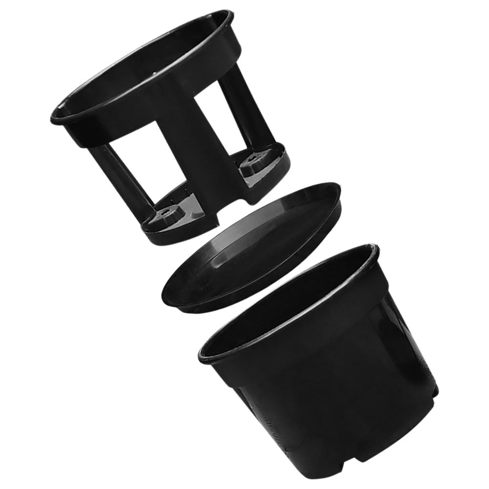 HOMEMAXS Plastic Vegetable Pot Flowers Container Collapsible Planter ...