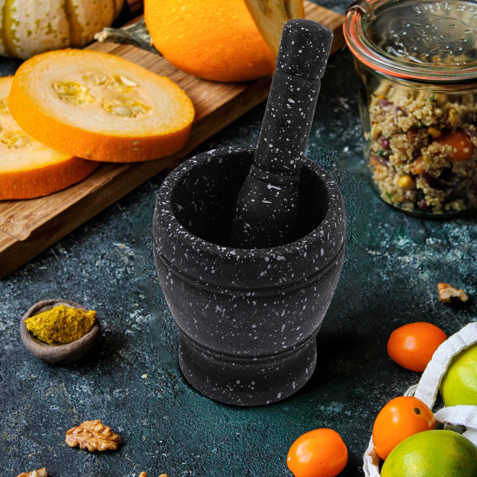 HOMEMAXS Plastic and Pestle for Home Use Assorted Color Multipurpose ...