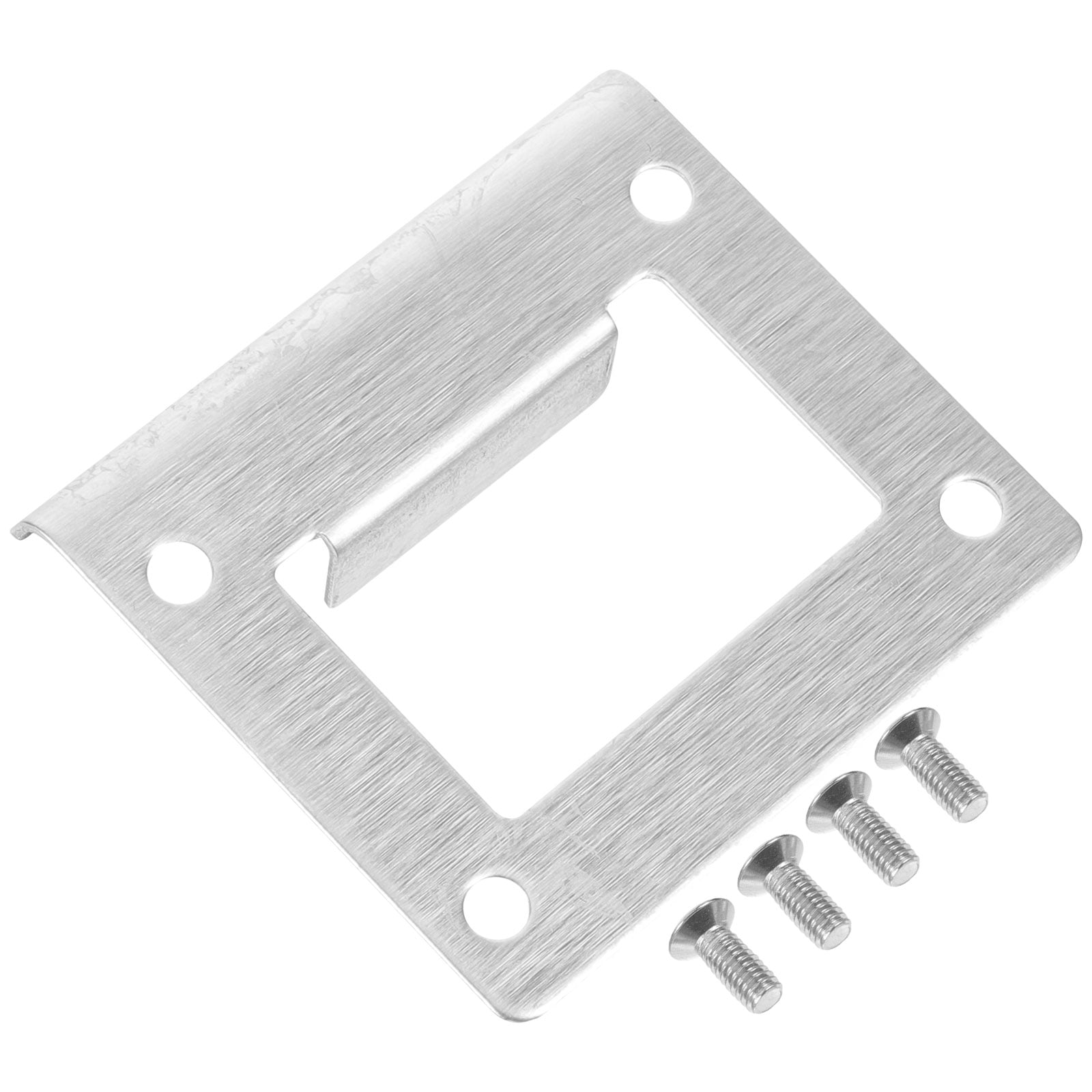 Plates Door Frame Buckle Door Jamb Strike Plate 5.2x4.7cm Silver ...