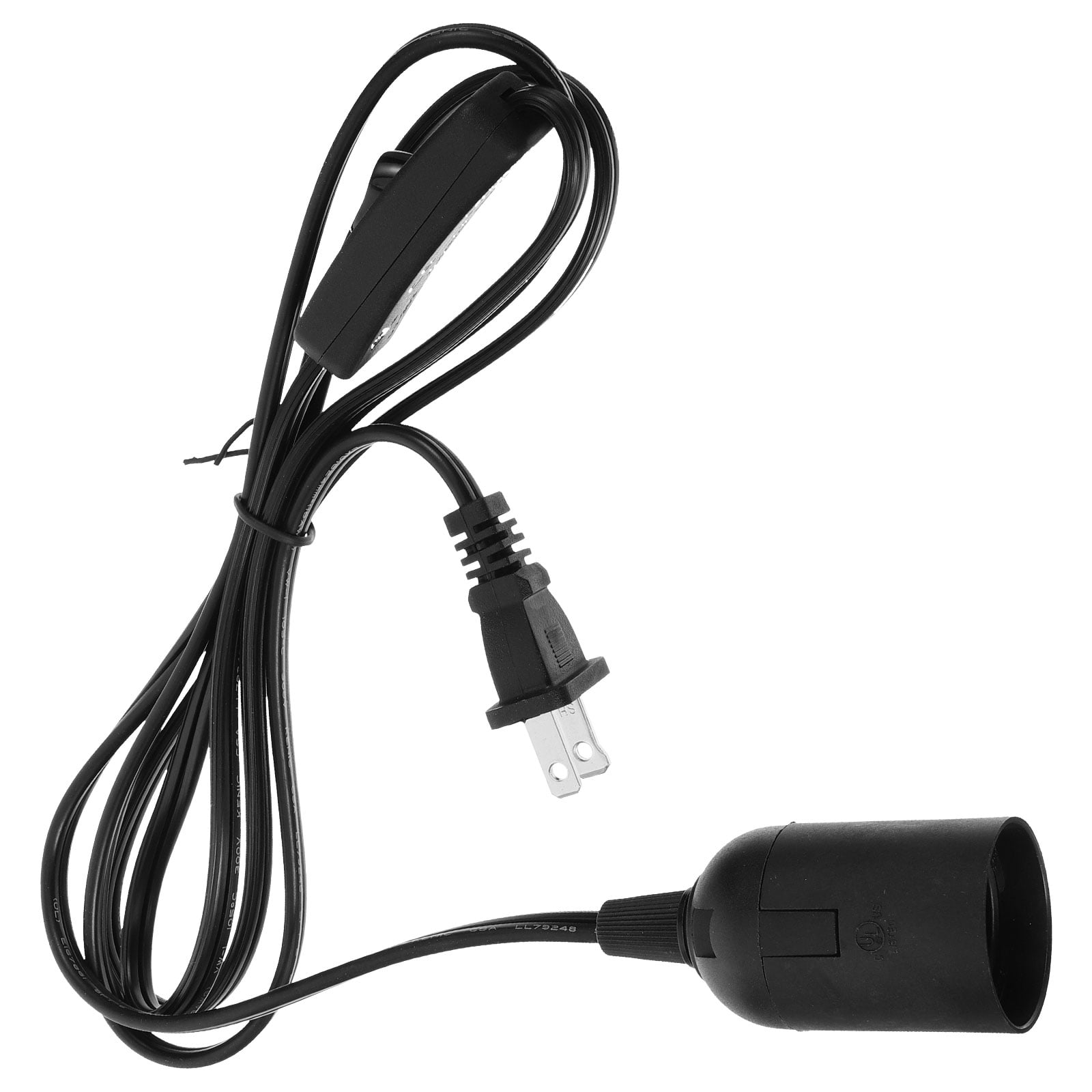 HOMEMAXS Plug In Hanging Light Holder Lamp Holder Hanging Light Socket ...