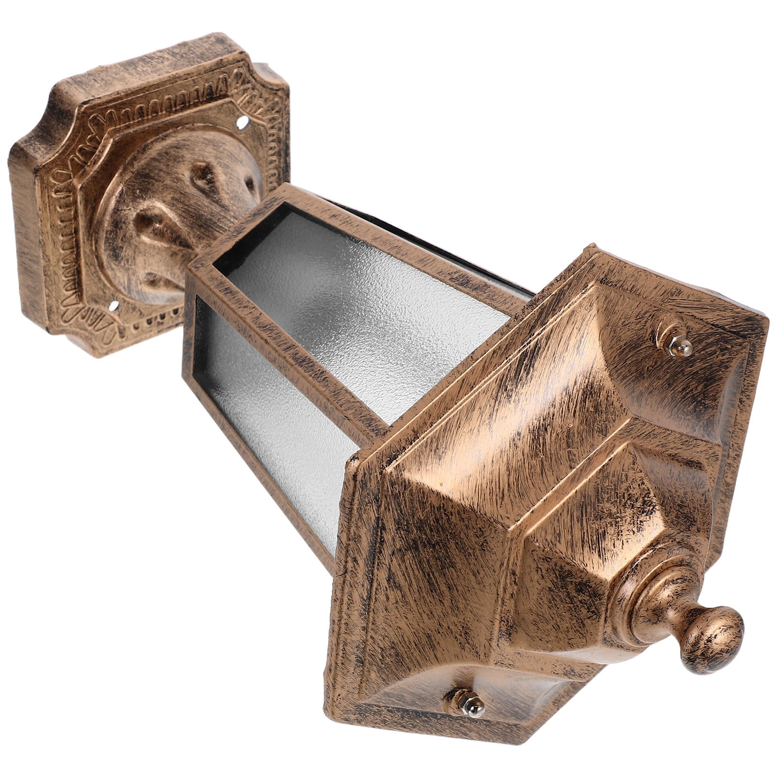 HOMEMAXS Pole Light Outdoor Outdoor Post Lamp European Hexagonal Column ...