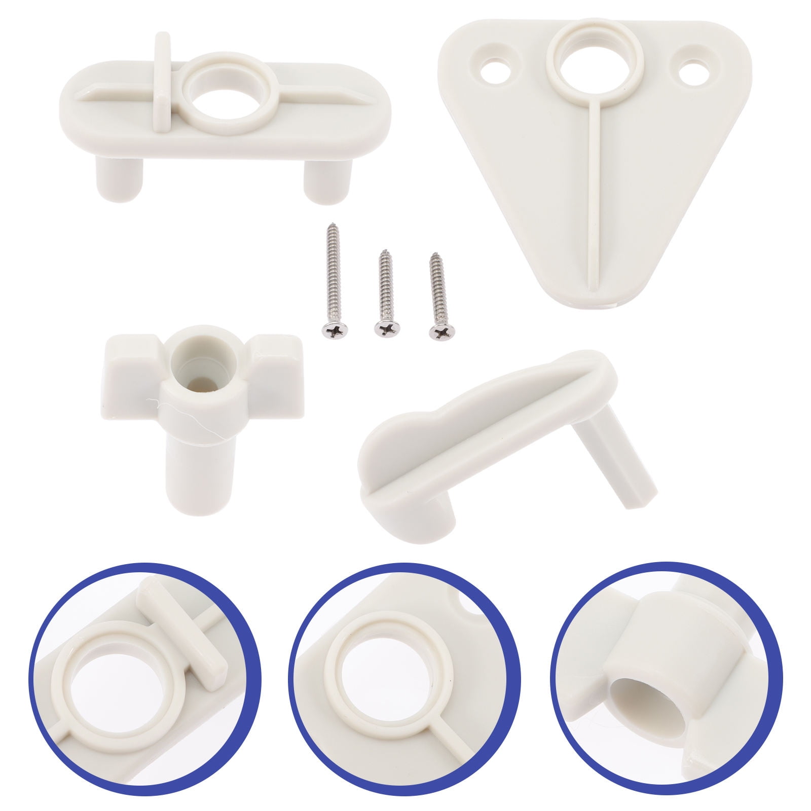 HOMEMAXS Pontoon Gate Latch Yacht Door Latch RV Door Latch Marine Gate ...