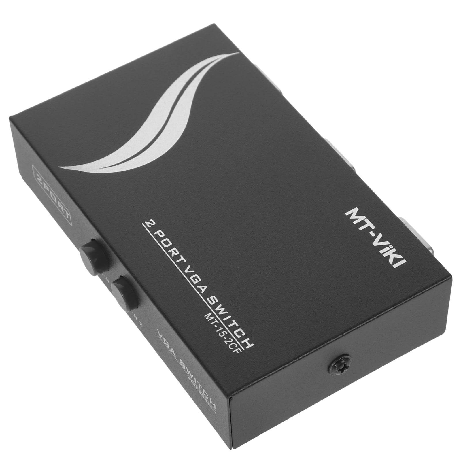 HOMEMAXS Portable 2 In 1 Out 2-Port VGA Box Splitter for PC /DVD Player ...