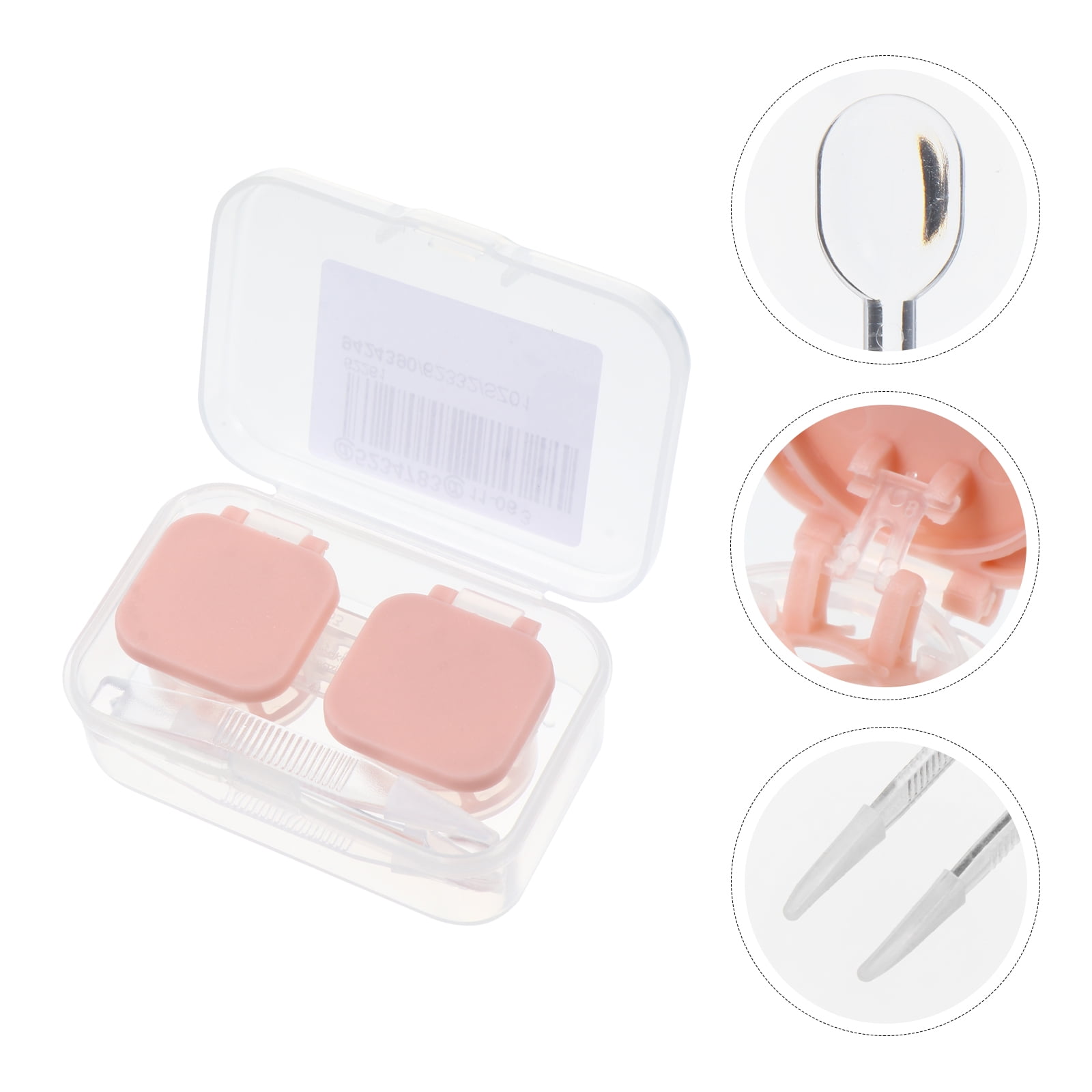HOMEMAXS Portable Glasses Storage Box for Contact Lenses Made of Safe ...
