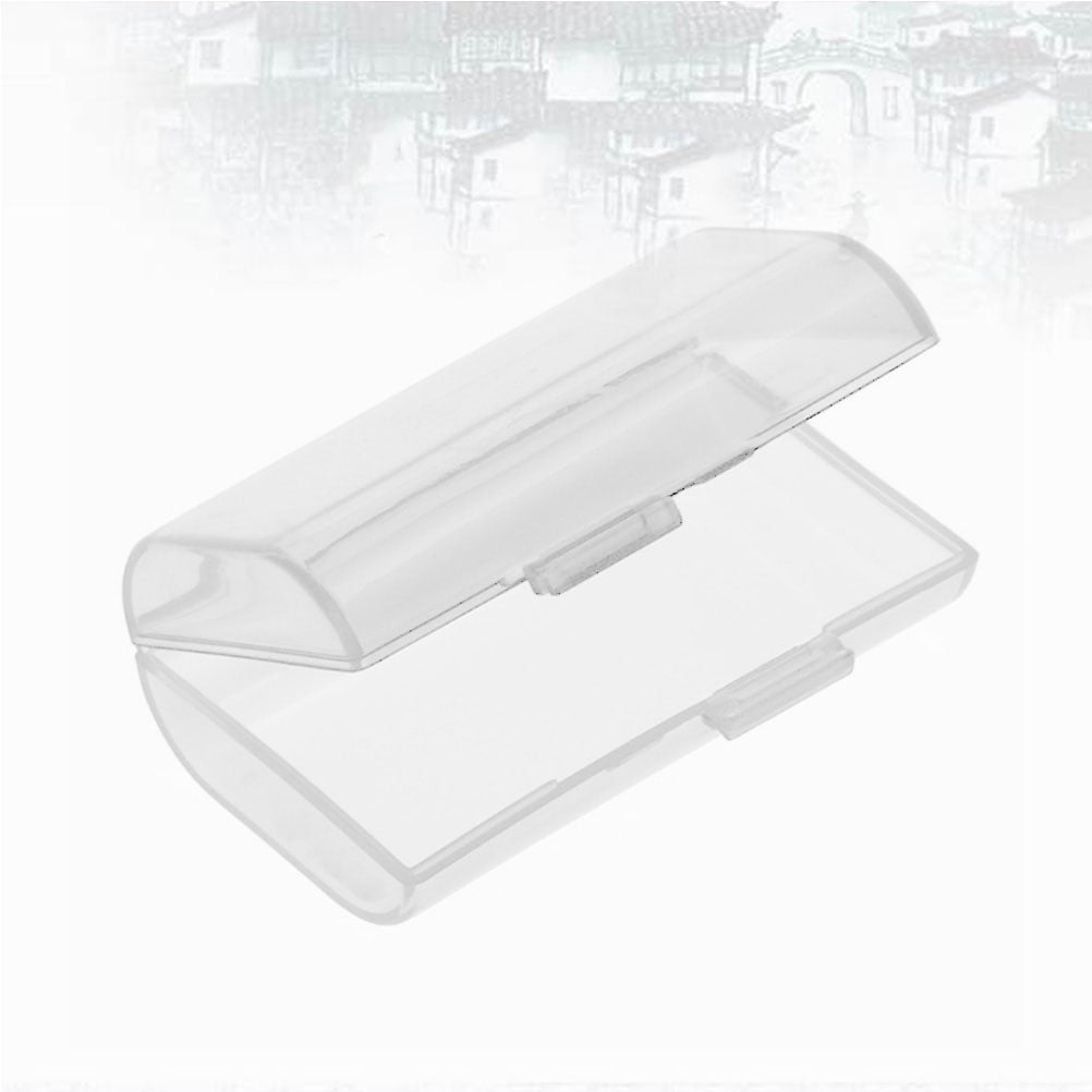 Portable Hard Plastic Battery Case Holder Storage Box for 2xAA ...