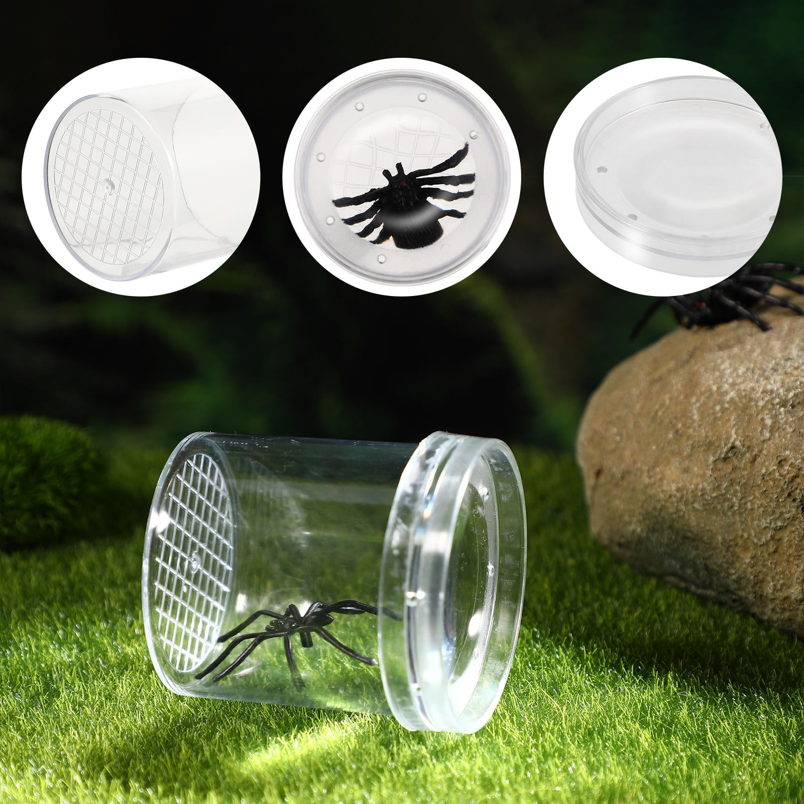 HOMEMAXS Portable Insect Observation Cup Bug Magnifier Nature Education ...