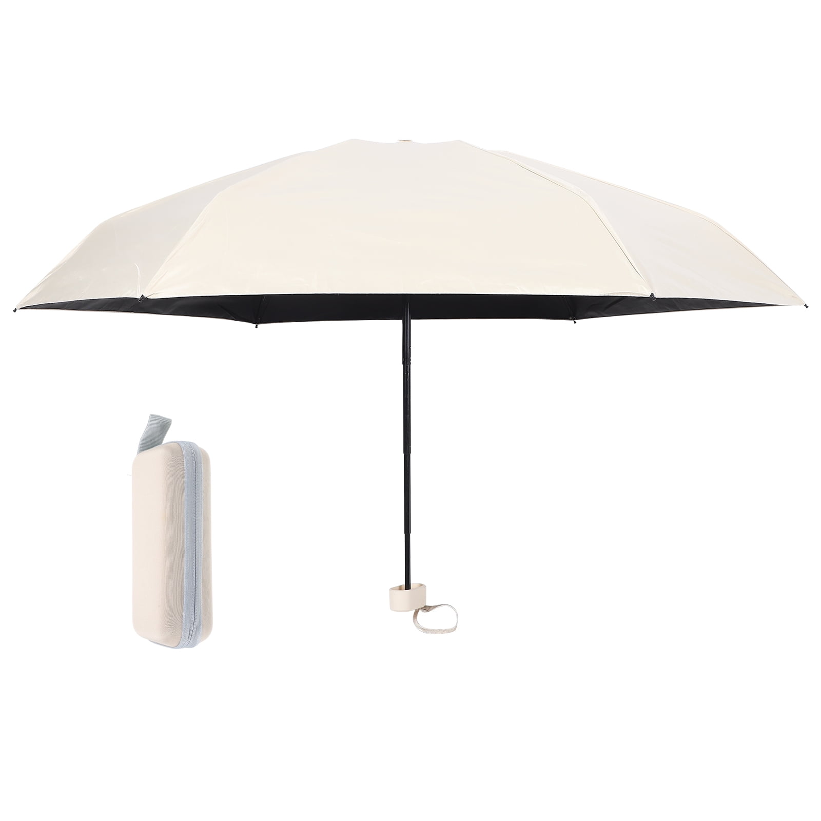 HOMEMAXS Portable Sun Umbrella Rain Umbrella Compact UV Umbrella Women ...